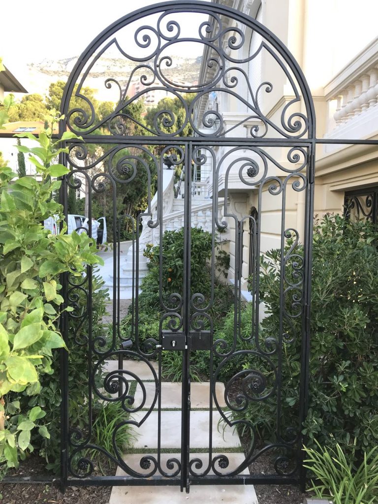 Portails et portillons en fer forgé ou acier inox - F. Labbé
